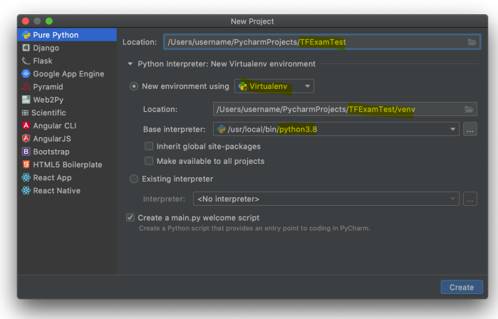 [Tensorflow Certificate] 환경 설정