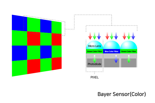 모노센서와 컬러센서(Mono Sensor and Color Sensor)