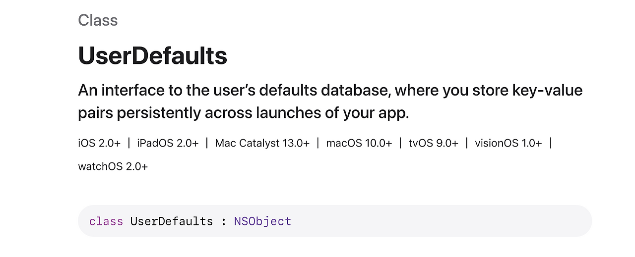 [iOS] 디바이스에 데이터 저장하기 1탄 (Feat. UserDefaults) :: three kim