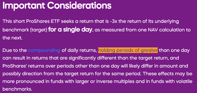 baundy :: [ETF] 나스닥100 헷지 수단! -3배 레버리지 인버스 ETF SQQQ 분석 - 음의 복리