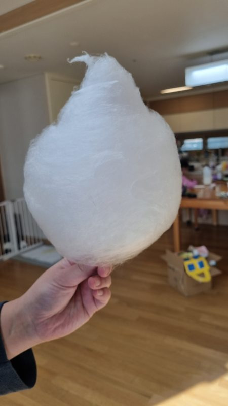 솜사탕 기계 집에서 솜사탕 만들기