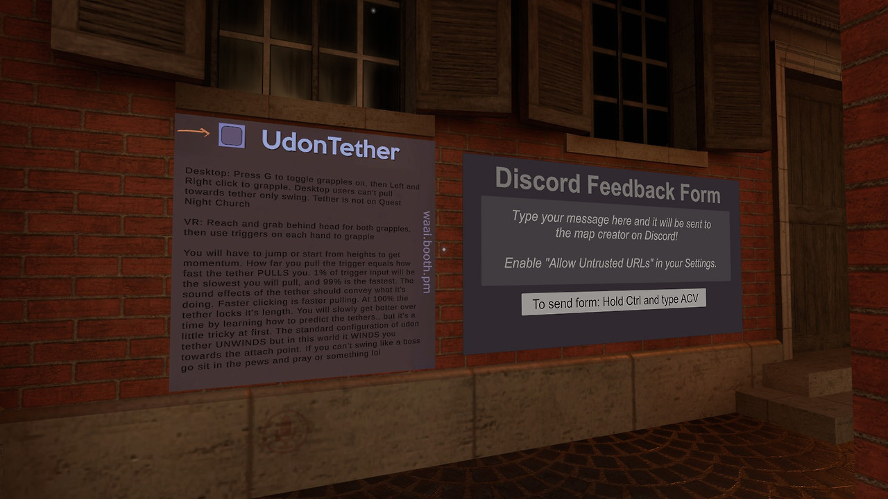 VRChat 월드 추천 183. Night Church