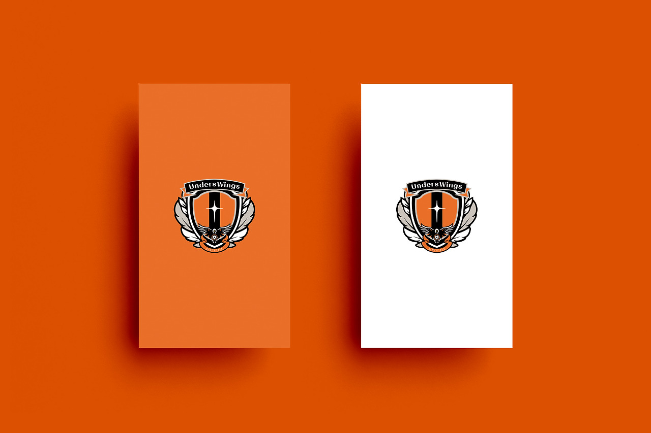 Lk디자인 Unders Wings 축구팀 엠블럼 제작