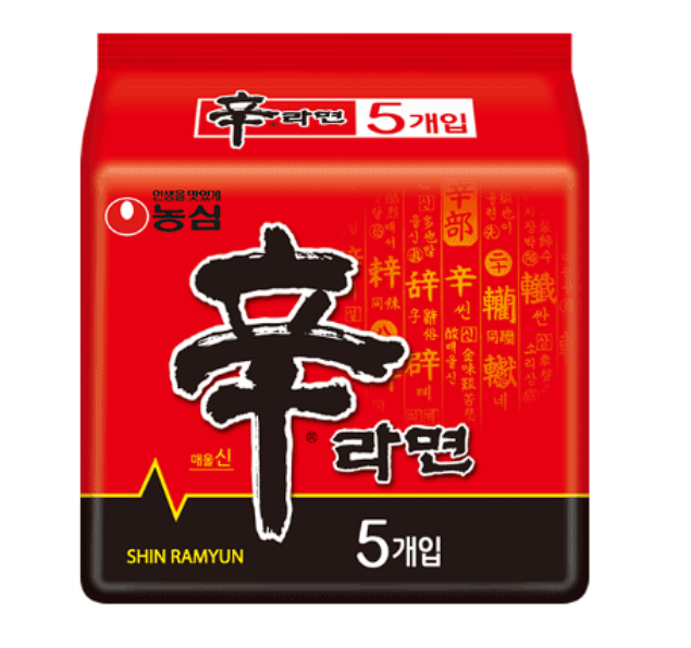 신라면 칼로리 종류별 비교 영양정보 정리 신라면 블랙 건면