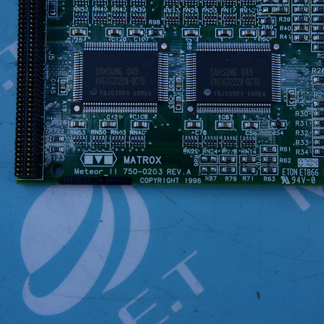 METEOR_II 750-0203 [PCB] MATROX METEOR 2/4 METEOR II 750 0203 ㈜엠이티 산업 ...