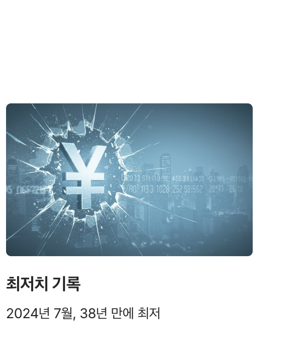 2025년 엔화 환율 전망 일본 경제·금리·환율 변화 예측