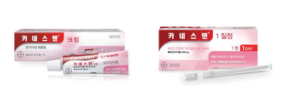 칸디다질염엔 카네스텐 연고크림질정 총정리