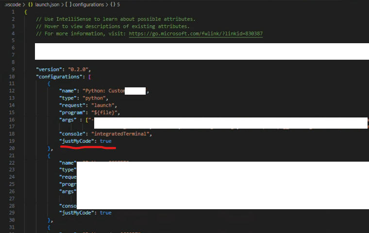 vscode | Frame skipped from debugging during step-in, 디버깅 시 skip 되는 문제 — 초보 개발자의 일기장