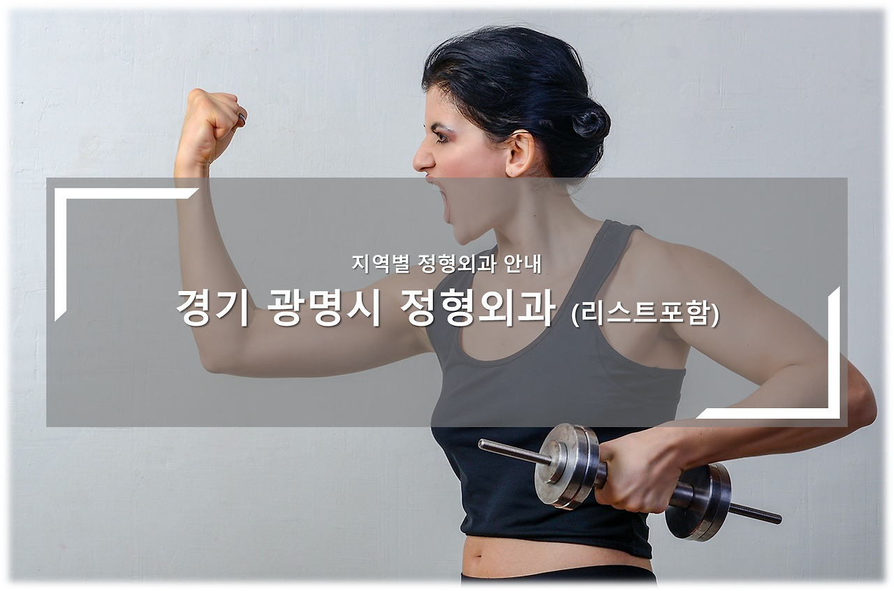경기 광명시 정형외과 소개와 방문 시 체크해야 할 사항 안내 최신 정보더하기