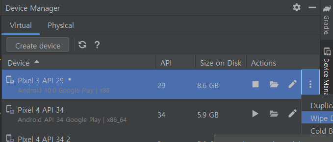[Android / Kotlin ] Error while waiting for device: Timed out after 300seconds waiting for ...