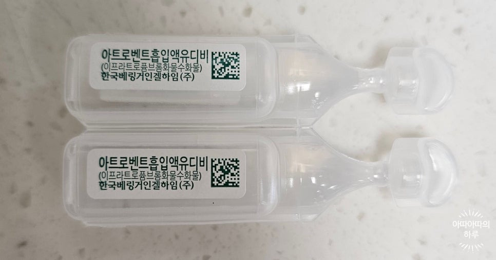 Nebulizer 흡입제 종류와 사용 순서 주의사항