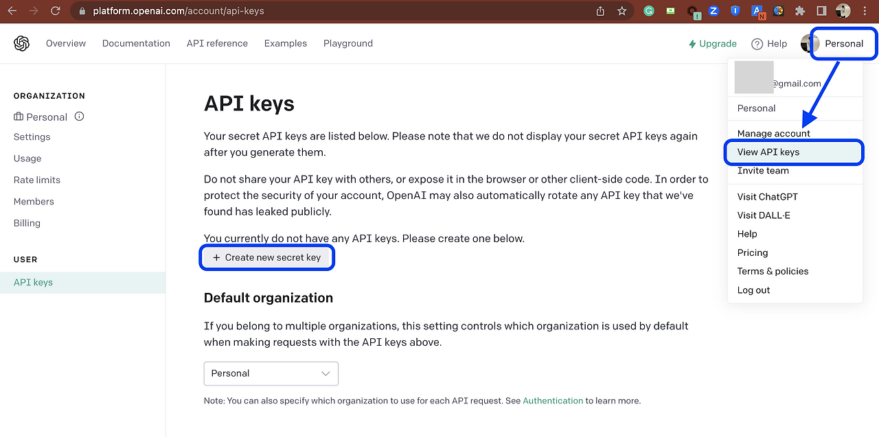 R Python 분석과 프로그래밍의 친구 By R Friend Chatgpt를 사용하기 위한 Openai Api Key 발급하는 방법