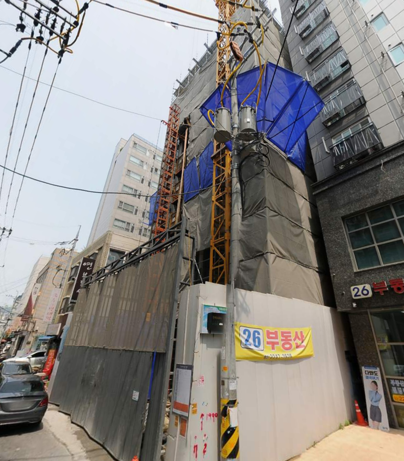 동대문구 장한평 중고차시장 오피스텔 신축부지 40억 꼬마빌딩 실거래가 조회 장안동 432 12 장한평역 43억 2000