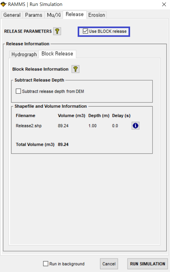 [QGIS] RAMMS : DEBRIS FLOW Simulation 하기 - 토석류 흐름 분석