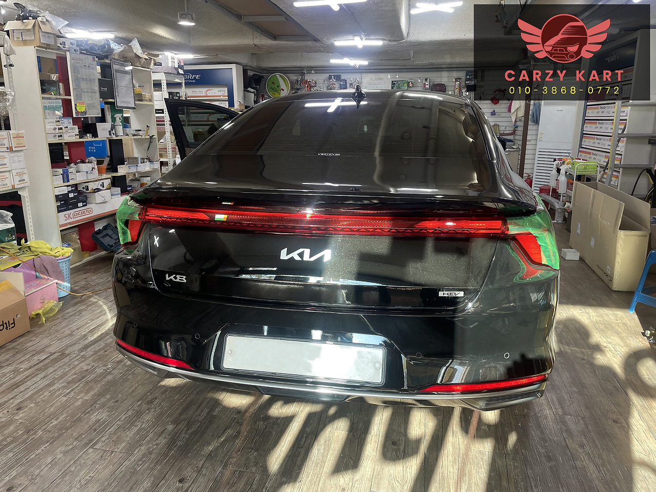 K8 스타일옵션 Led테일램프 순정부품으로 시공 무빙 턴시그널램프