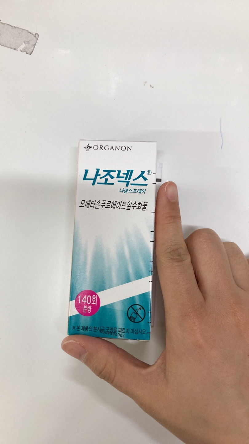 나조넥스 나잘스프레이 사용법 비염