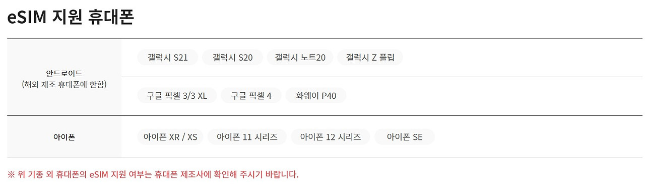 한국에서 선불 유심(esim 이심)사용하는 꿀팁_한국로밍기한끝났을때_Prepaid sim card in Korea