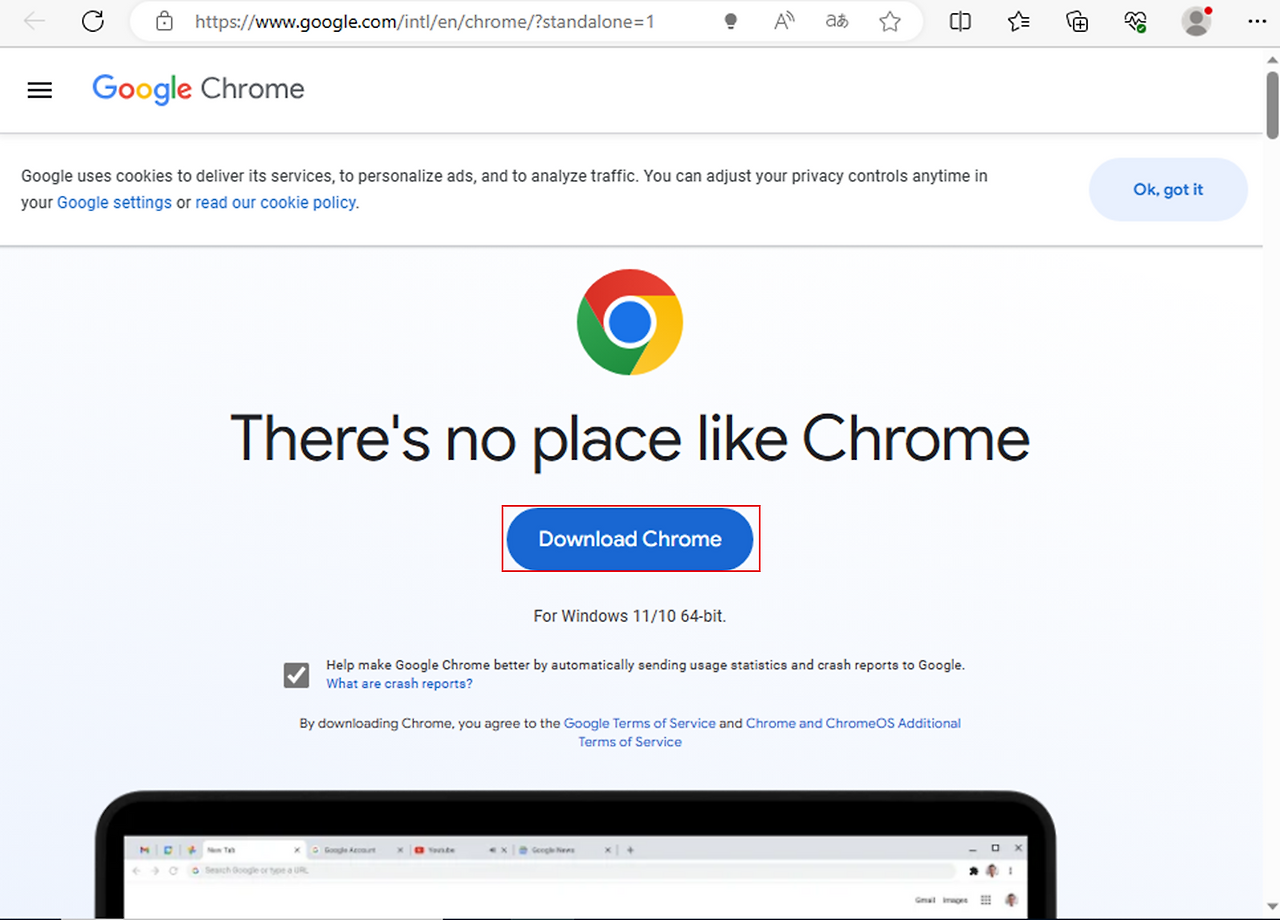 Chrome 크롬 브라우저 온라인오프라인 설치 하는 방법