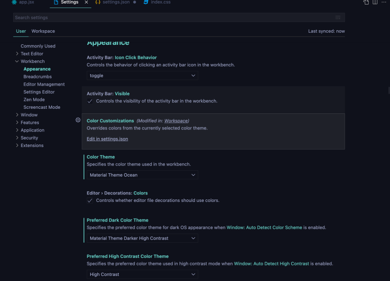 VS Code 팁_비주얼 스튜디오 코드 주석 및 타이틀바(title bar) 색상 바꾸기[출처] VS Code 팁_비주얼 ...