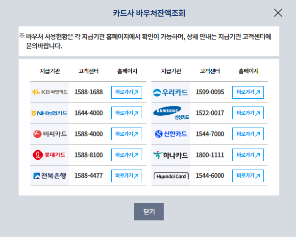 교육급여 바우처 사용대상확인하기신청하기잔액조회