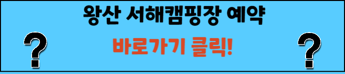 왕산해수욕장의 모든 것 총정리인천 해수욕장 추천 인천 가볼만한 곳맛집 주차장 캠핑장 추천