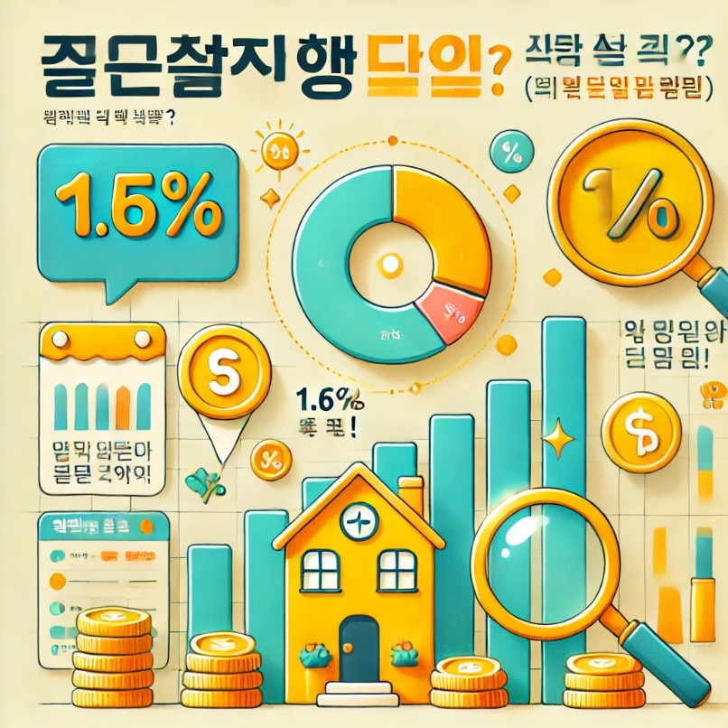 생애최초 주택구입자금대출 자격 금리 확인 방법