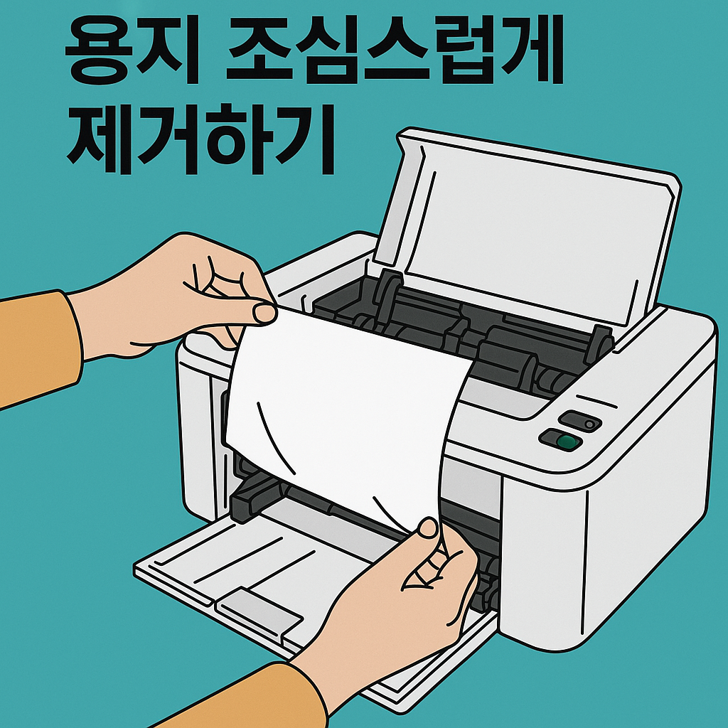 📎 삼성 프린터에서 용지 걸림jam 해결 방법