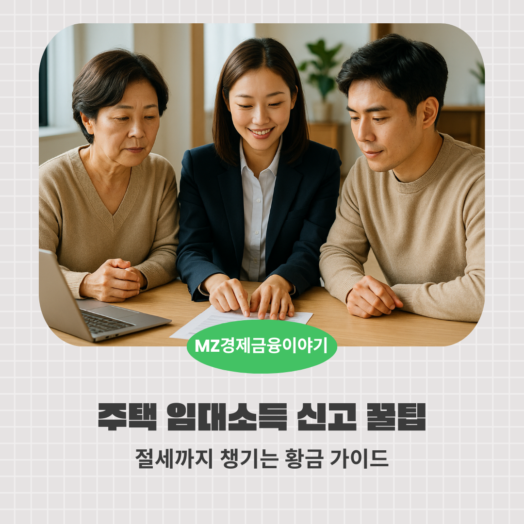 주택 임대소득 신고 꿀팁 절세까지 챙기는 황금 가이드