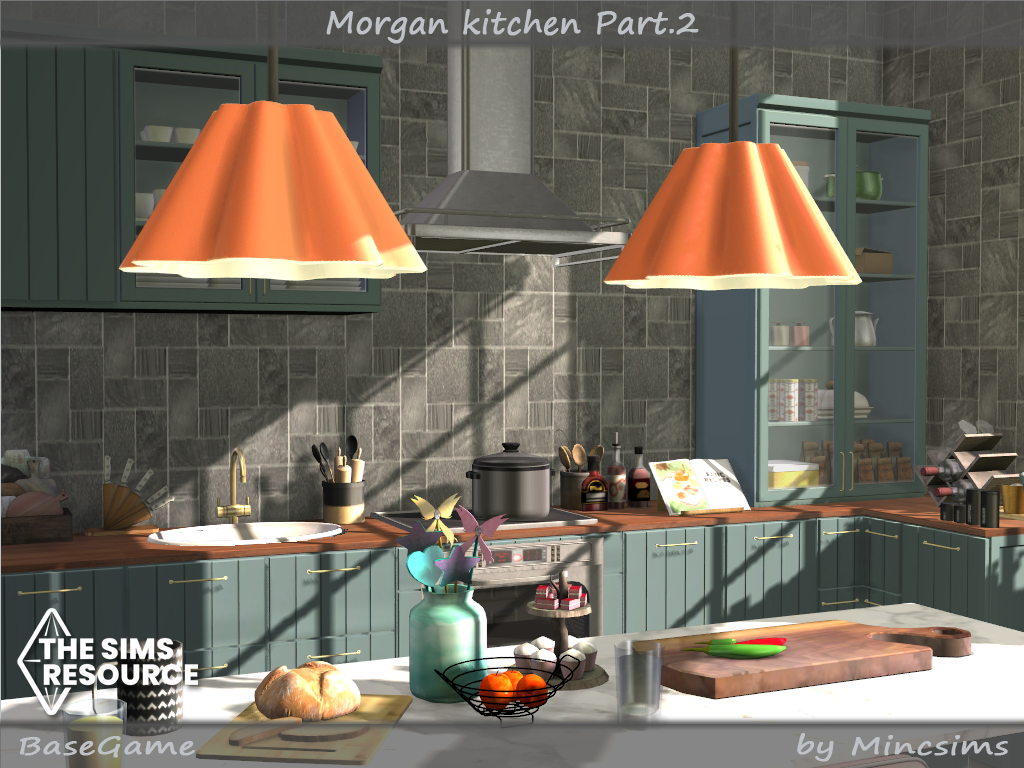 Morgan Kitchen Set — MINCSIMS