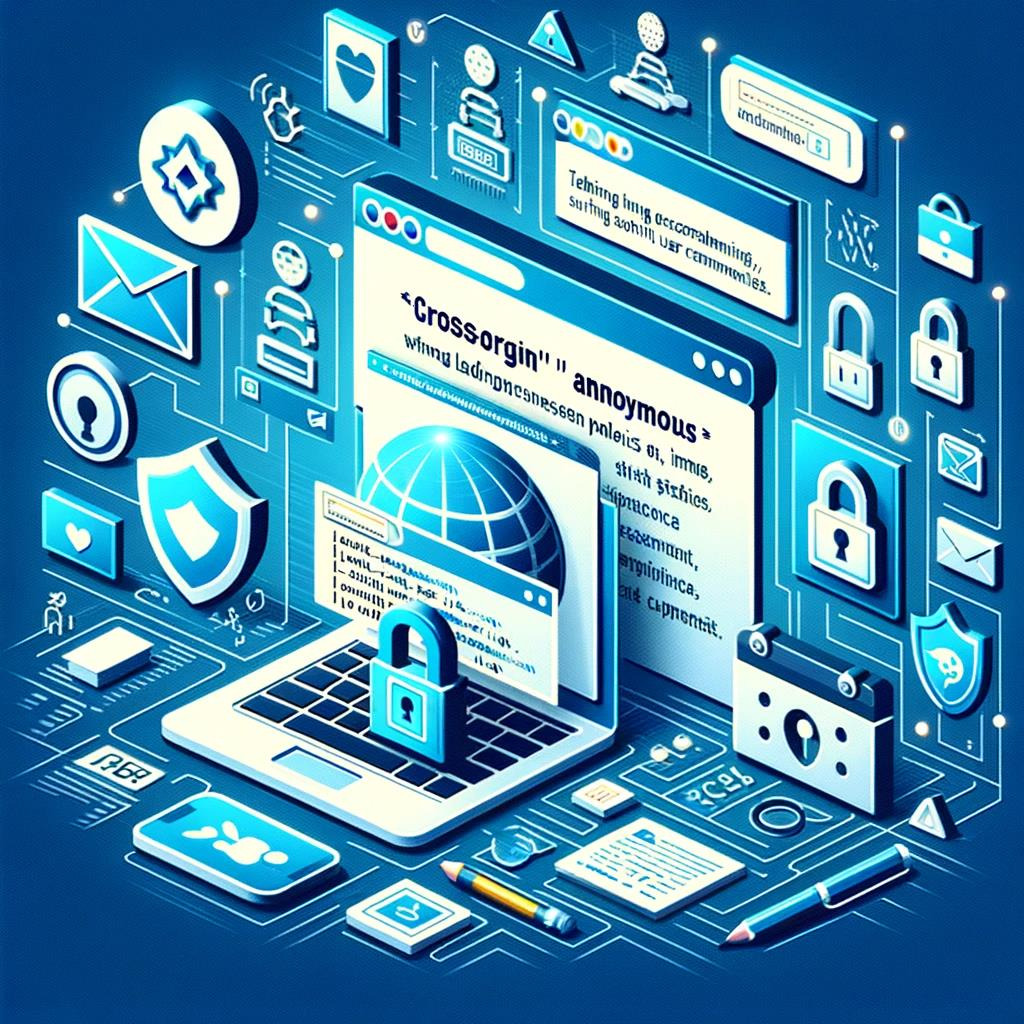 HTML 코드 crossorigin과 anonymous