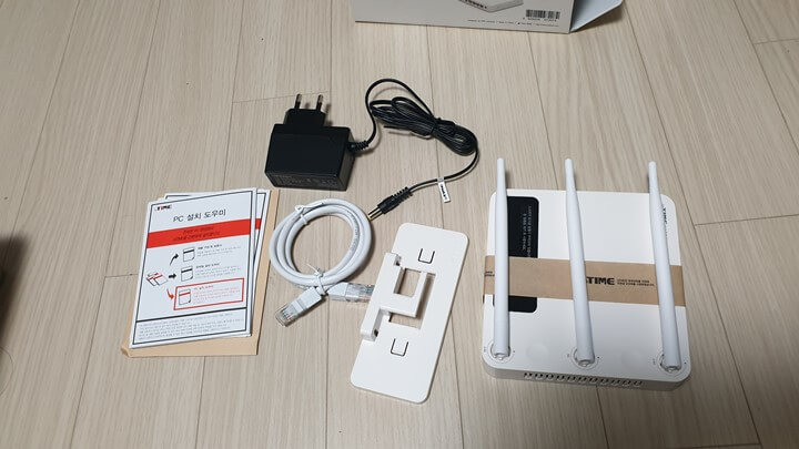 iptime 유무선 와이파이 공유기 A1004 설치 후기