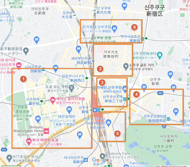 복잡하지 않아요 도쿄 여행 신주쿠 완전 분석