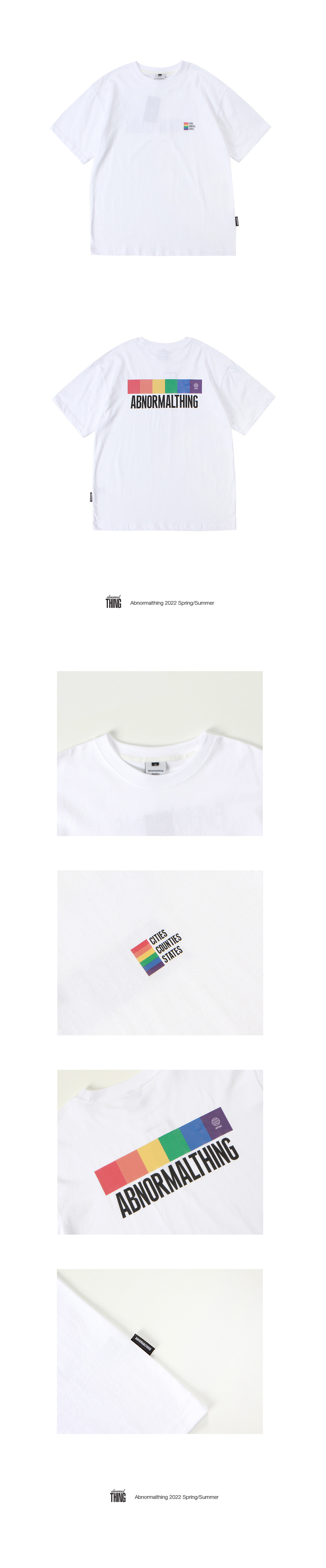 [Abnormalthing] RB22 T-SHIRT (WHITE) - 감도 깊은 취향 셀렉트샵 29CM