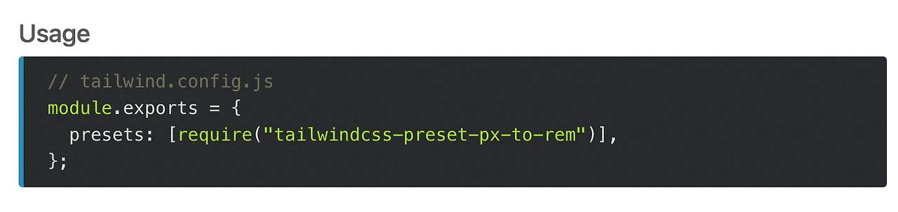 [Tailwind] px 작성, 자동 rem 변환 (feat. pxr 단위)