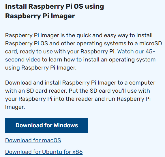 라즈베리파이에 Osraspberry Pi Os 설치하기