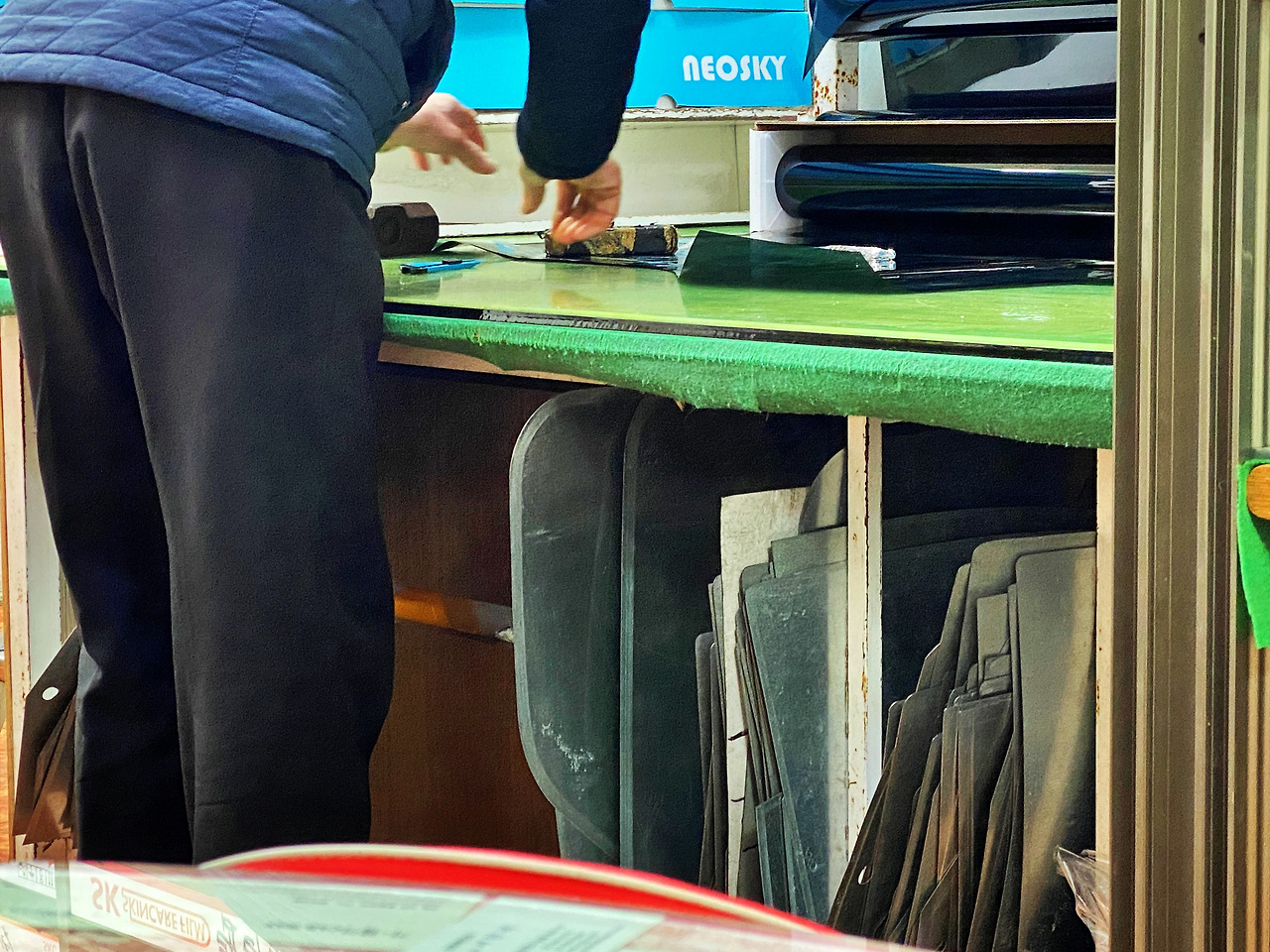 티스도리닷컴 티코 Skc 몬스터 썬팅 시공 장안평 대영차유리