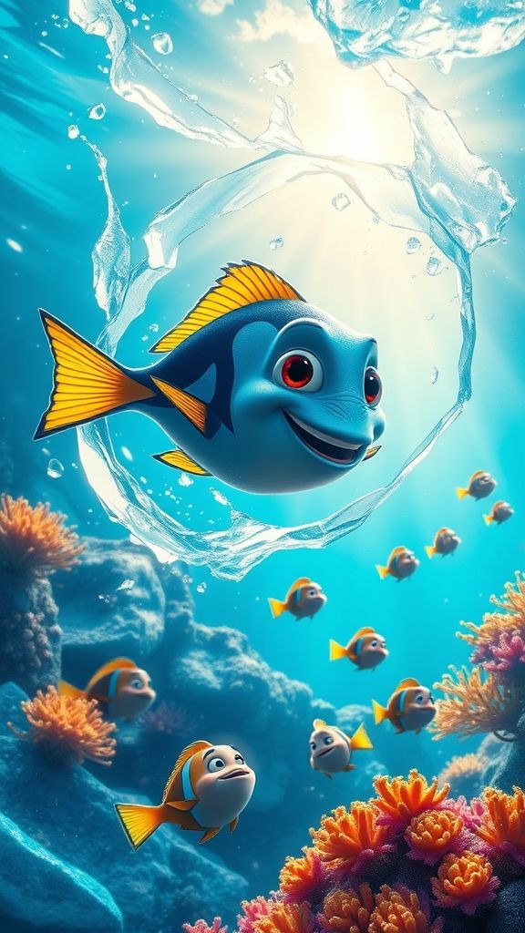 🐠 The Brave Fish :: 용감한 물고기 🌊 [CB-Lv.2] [렉사일(Lexile)/AR]