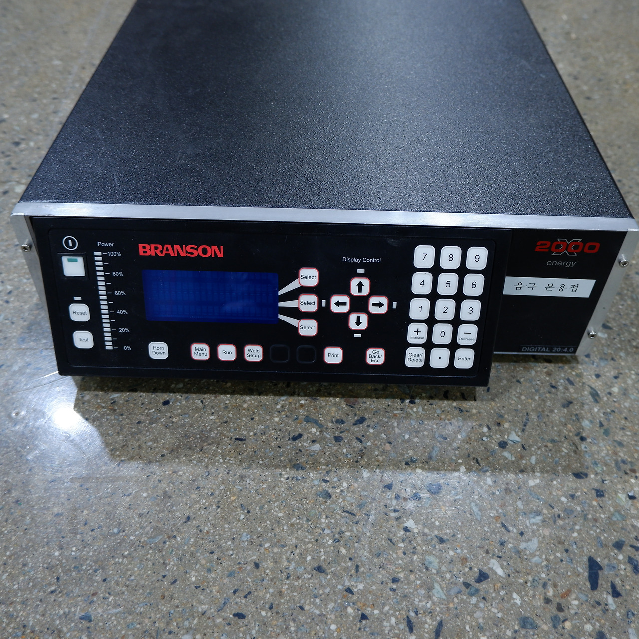 2000XEA 20:4.0 101-132-1504 [ETC CONTROLLER] BRANSON ULTRASONIC CONTROLLER 400W 2000XEA 20:4 0 ...