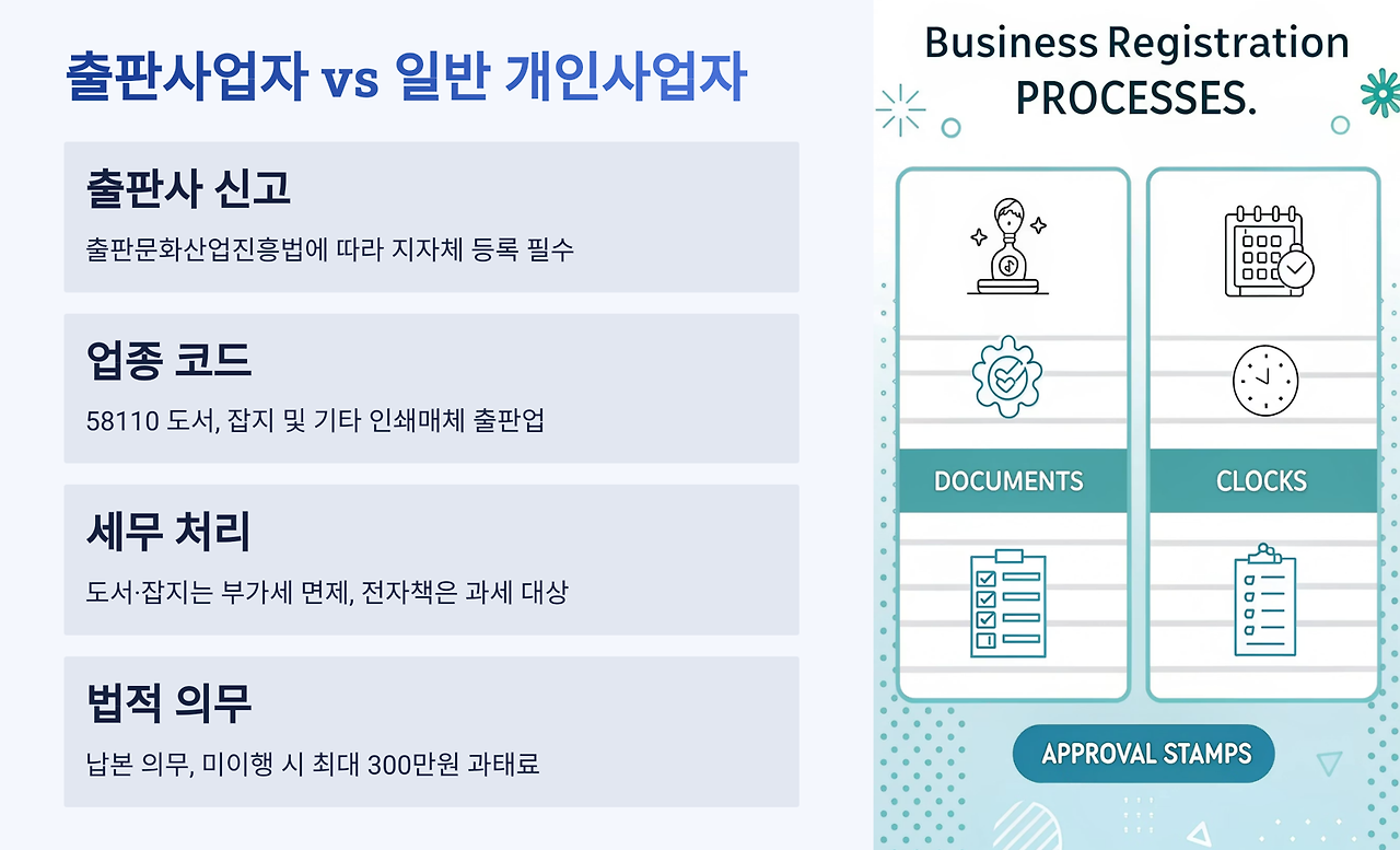 2025년 출판사업자 등록 절차 총정리 1인 출판사 설립부터 Isbn까지 발급까지