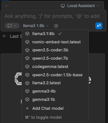 [VSCODE Extension 추천] Continue - AI 코드 어시스턴트 (Ollama 연동)