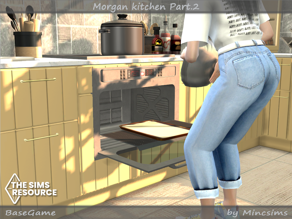 Morgan Kitchen Set — MINCSIMS