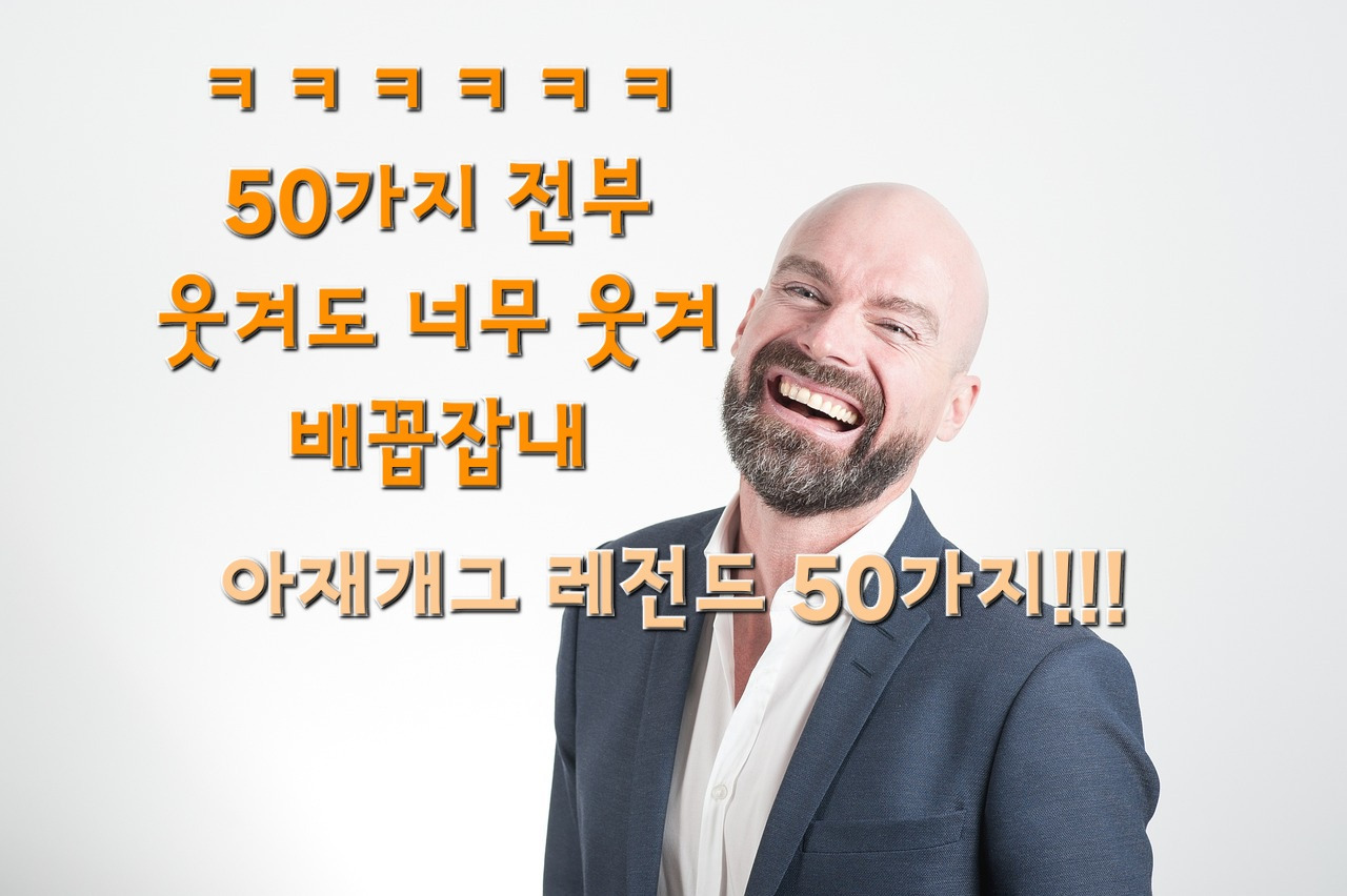 아재개그 레전드 웃겨도 너무 웃긴 50가지 모음집