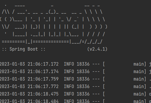 IntelliJ spring color console