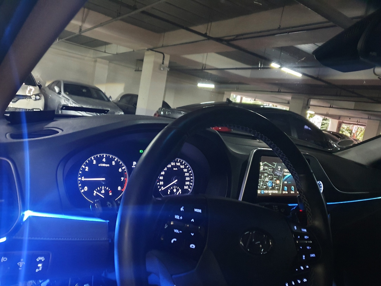 그랜저 IG DIY - 대시보드 엠비언트 :: kunaDiary();