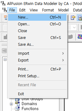 [DB] AllFusion ERwin Data Modeler by CA 사용 후기