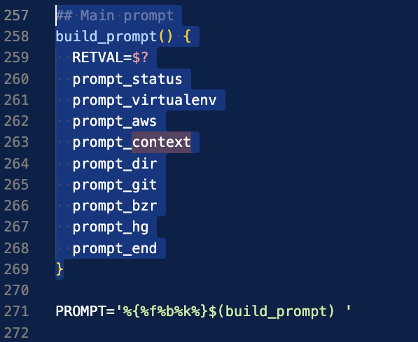 [Mac OS] zsh 테마 프롬프트 (cmd prompt) 변경