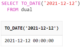 [Oracle] 오라클 문자를 날짜로 변환 방법 (TO_DATE)