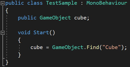 Unity GameObject.Find() 유니티 게임오브젝트를 찾는 함수