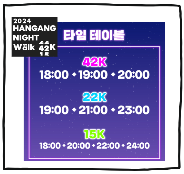 2024 한강나이트워크42K | 신청방법 | 참가후기
