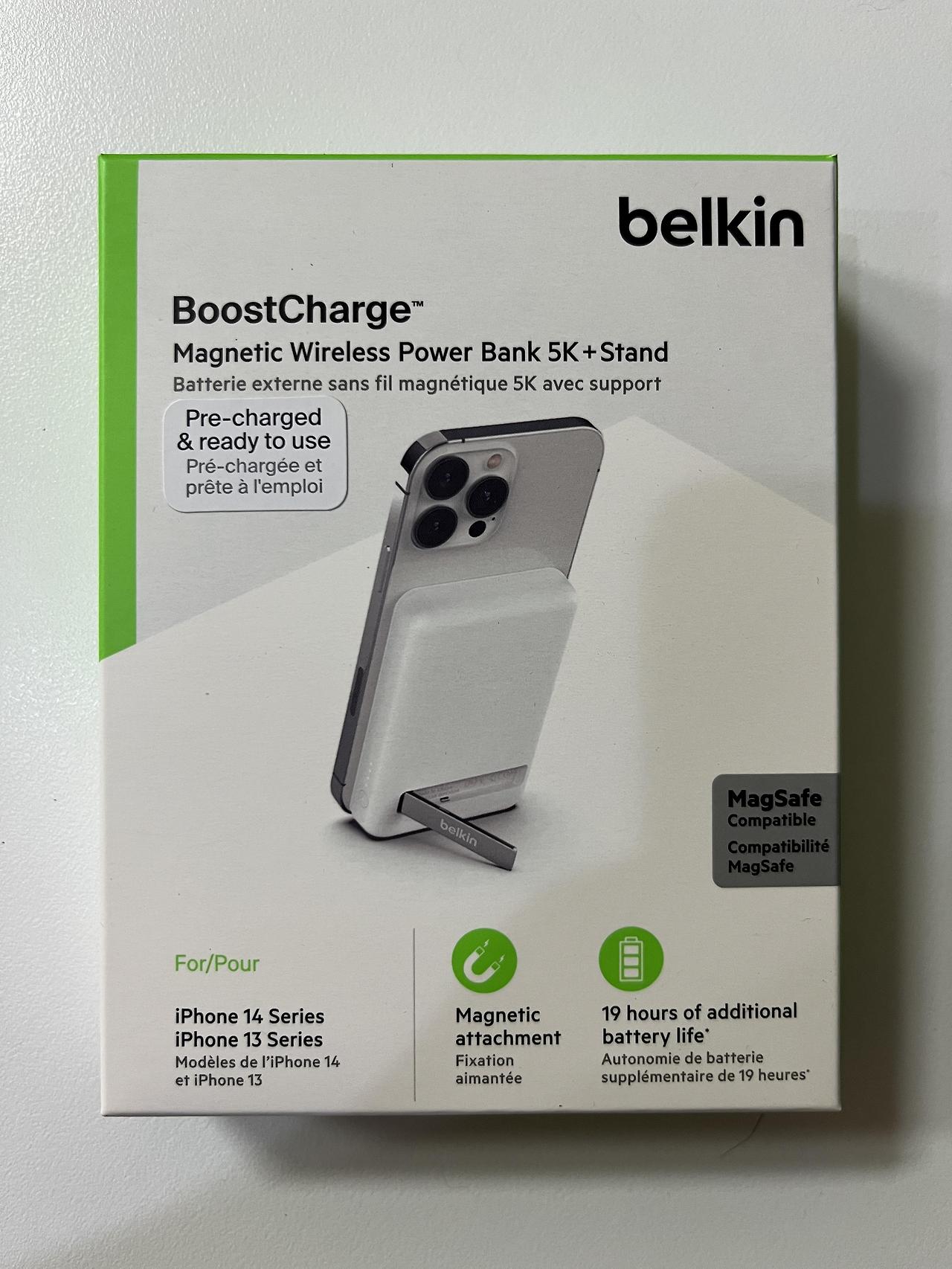 [전자기기] Belkin Magsafe Battery Pack BPD004(White)
